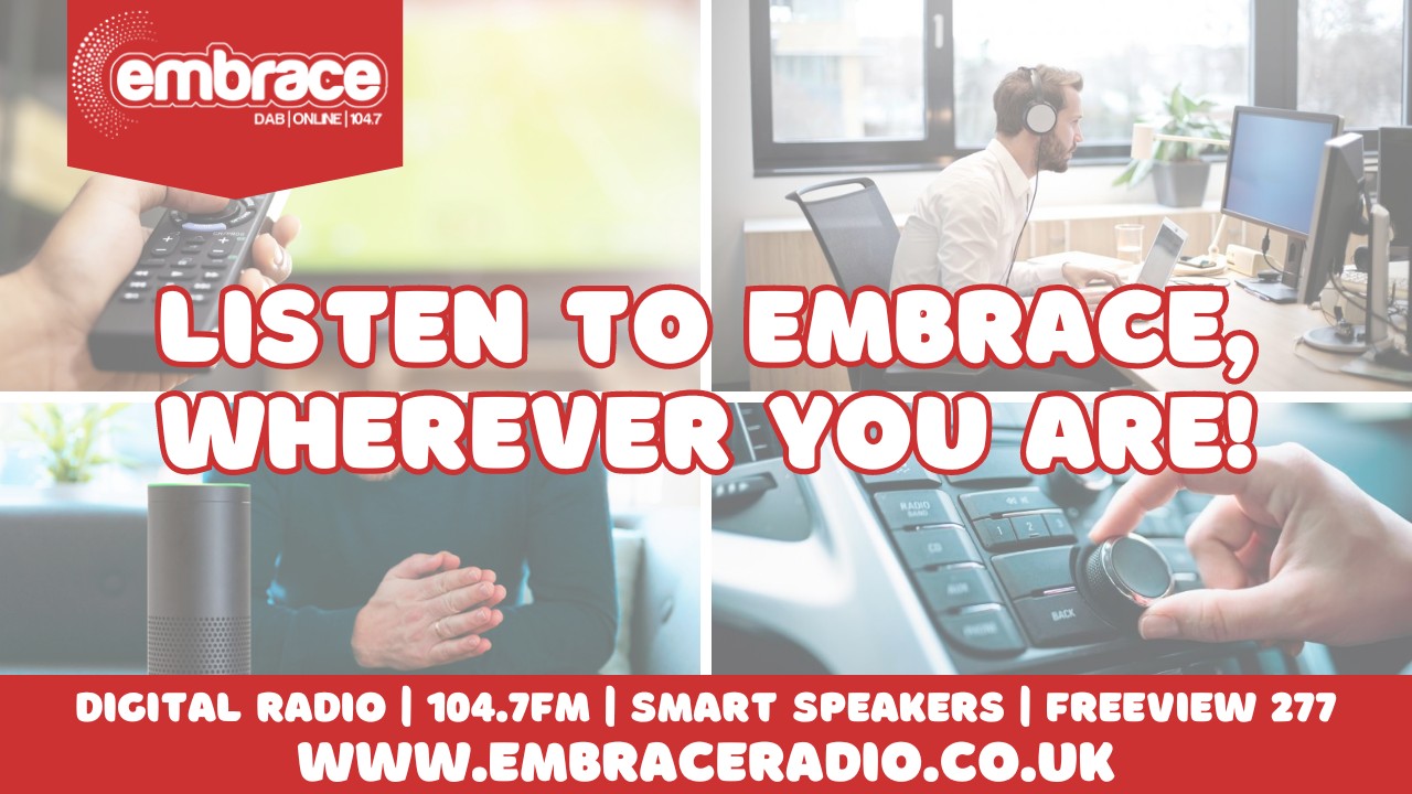 Embrace Radio across Anglia West & Central East regions - UK Radio Portal